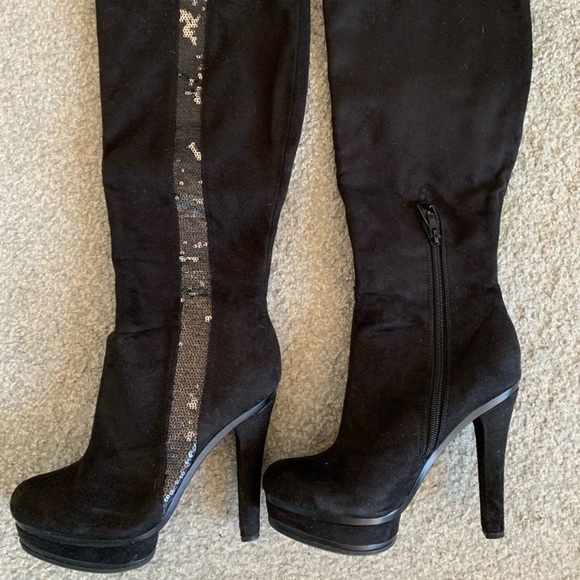 Jennifer Lopez | Shoes | Jennifer Lopez Platform High Heel Boots | Poshmark